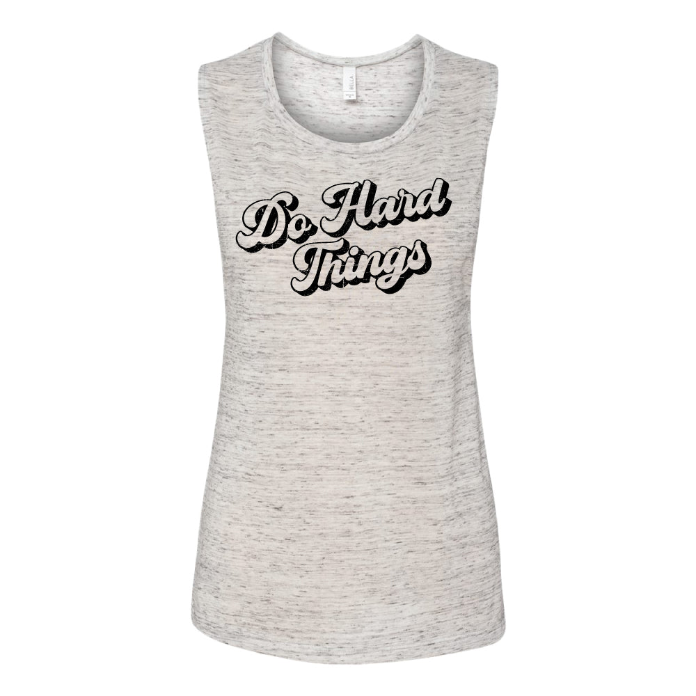 DHT Retro Ladies Muscle Tank – Do Hard Things Apparel